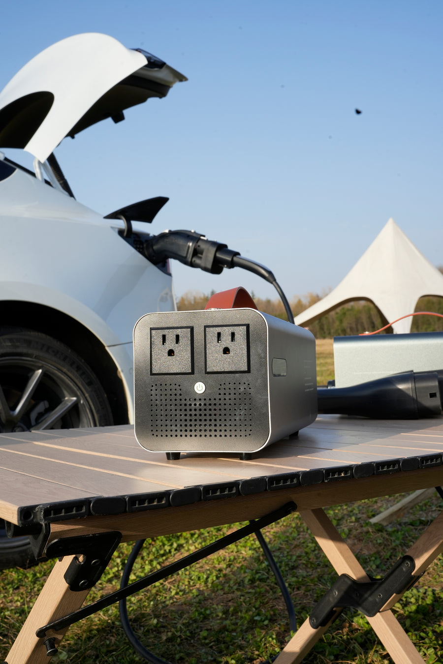 Tesla V2L Discharge Power Share Device,Factory! – Ajojobot Energy